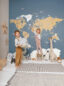 Beauty Full World Map - Decoración La Fontana